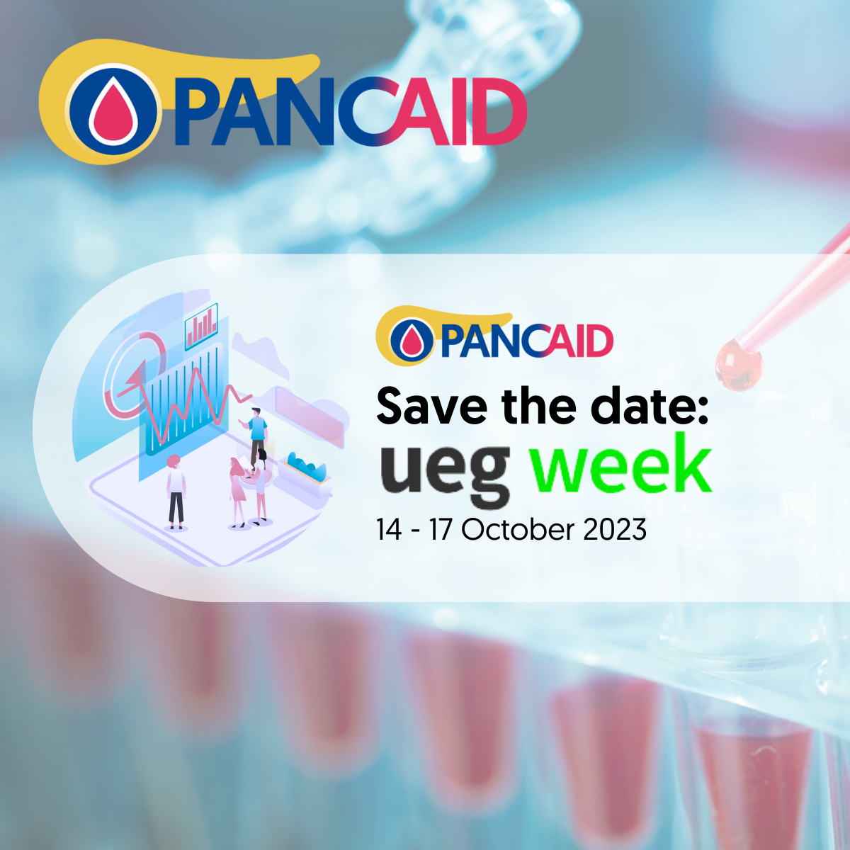 Save the date: UEG week - PANCAID